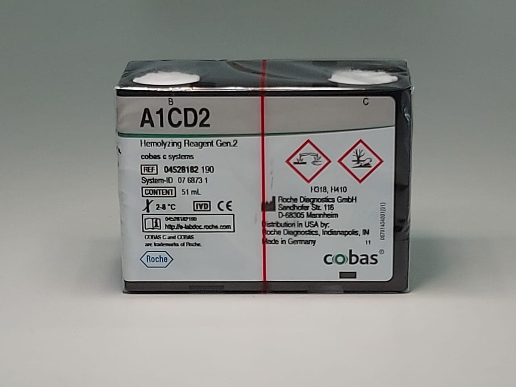 ROCHE COBAS Hemolyzing Reagent Gen.2 (A1CD2) (51 mL) | Aldeal Lab-Tech ...